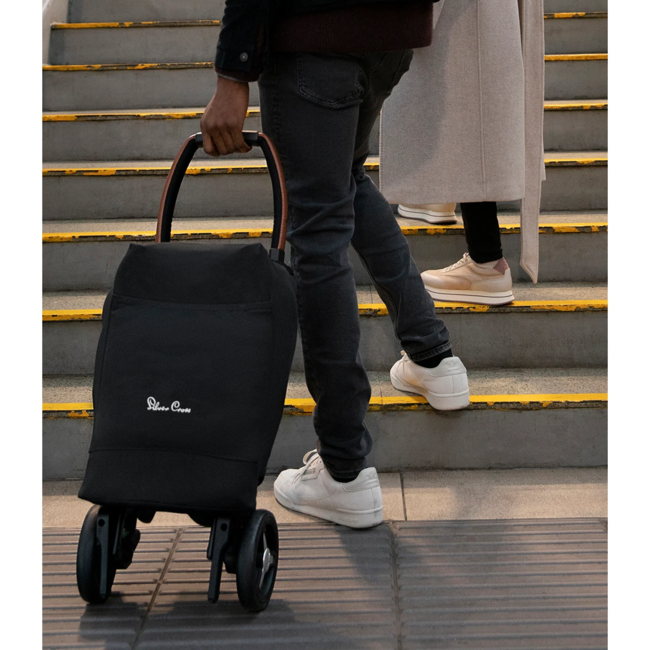 Silver Cross Jet 3 - Ultra-Compact Stroller, Black - Charlotte et Charlie