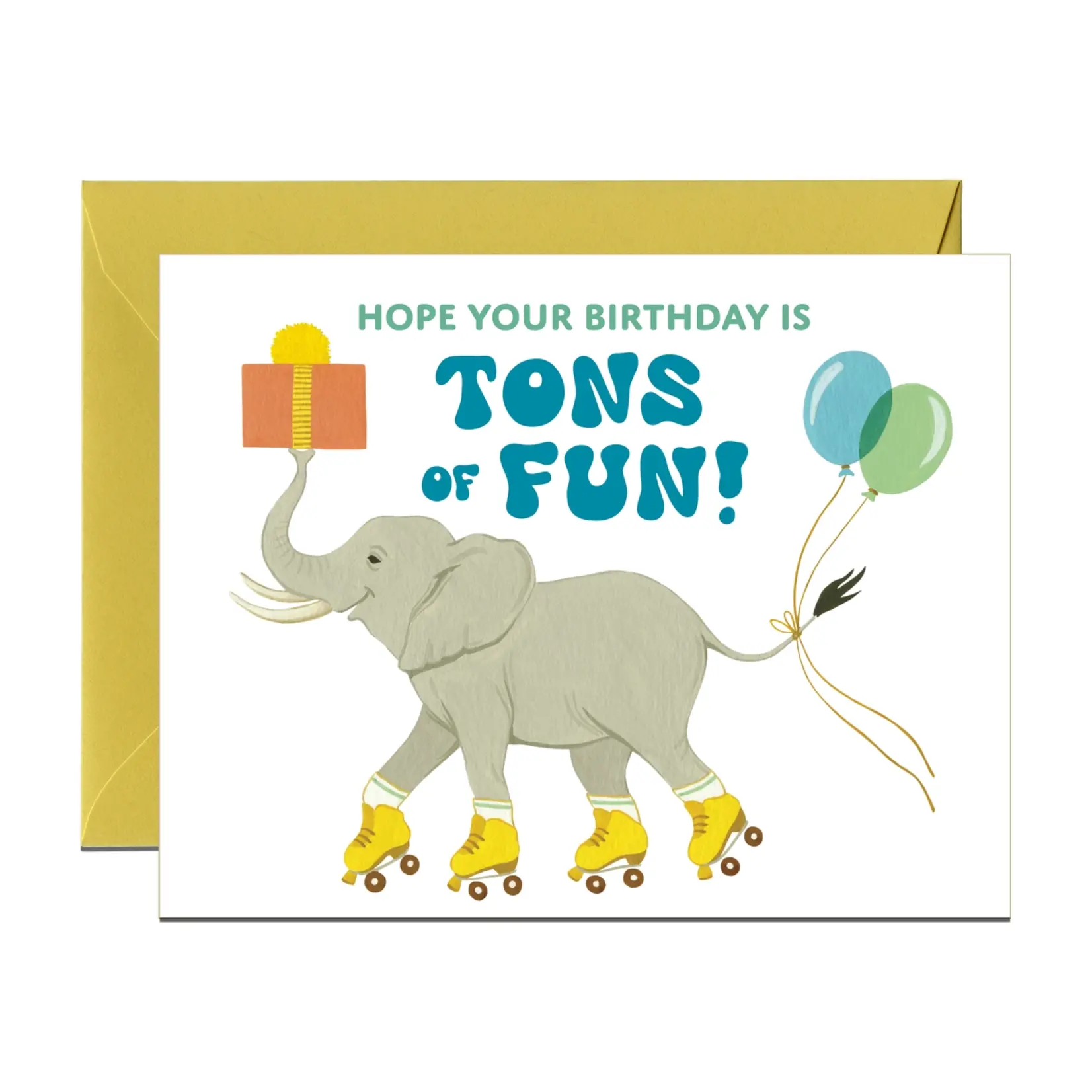 Tons of Fun Birthday Card - The Brass Owl