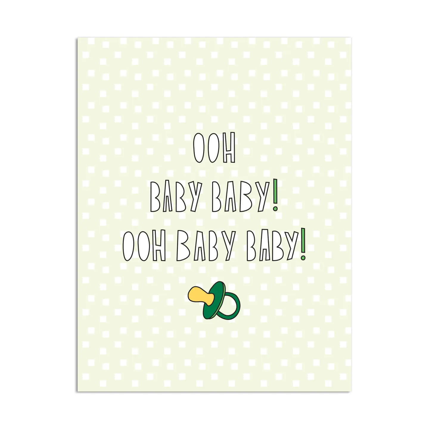 Ooh Baby Baby Card - The Brass Owl