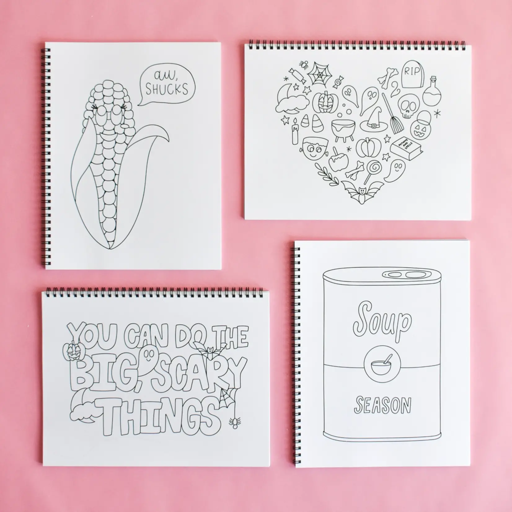 Fall Coloring Book - The Brass Owl