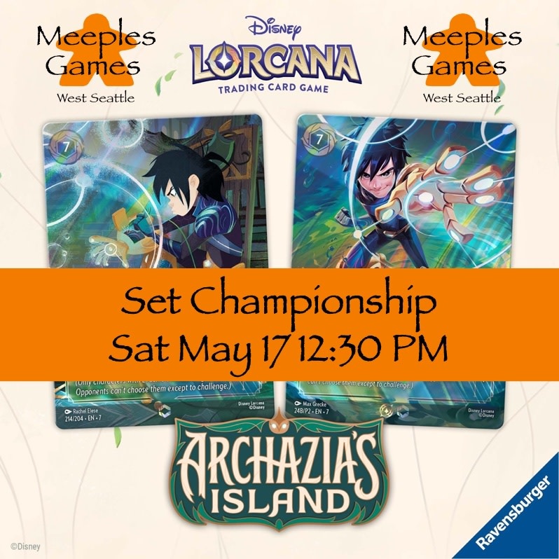 Disney Lorcana: Archazias Island Set Championship - Meeples Games