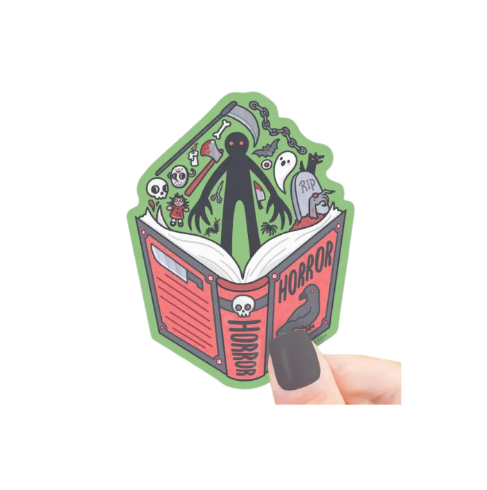 Horror Novel Sticker - Portage Bay Goods