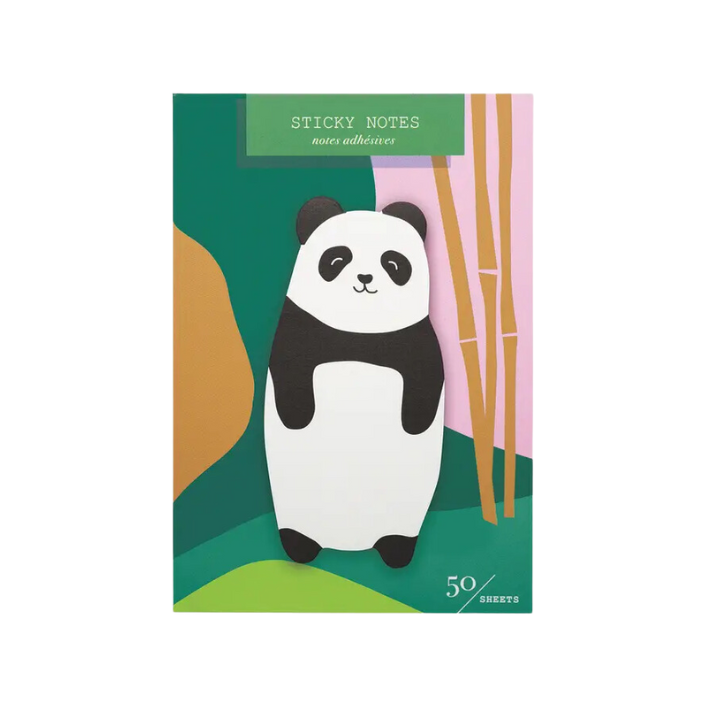 Panda Bear Sticky Notes - Portage Bay Goods