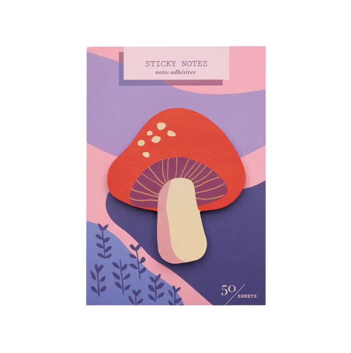 Mushroom Sticky Notes - Portage Bay Goods