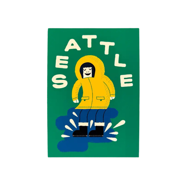 Puddle Jumper Postcard - Portage Bay Goods