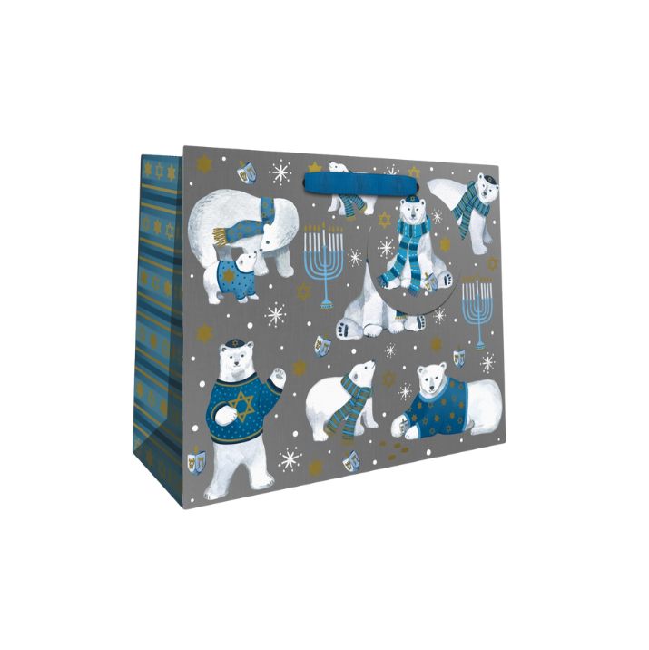 Hanukkah Bears Gift Bag - Portage Bay Goods