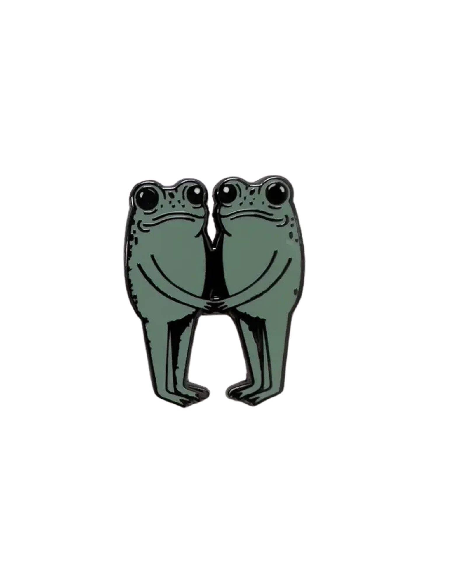 Frog Friends Enamel Pin - Portage Bay Goods