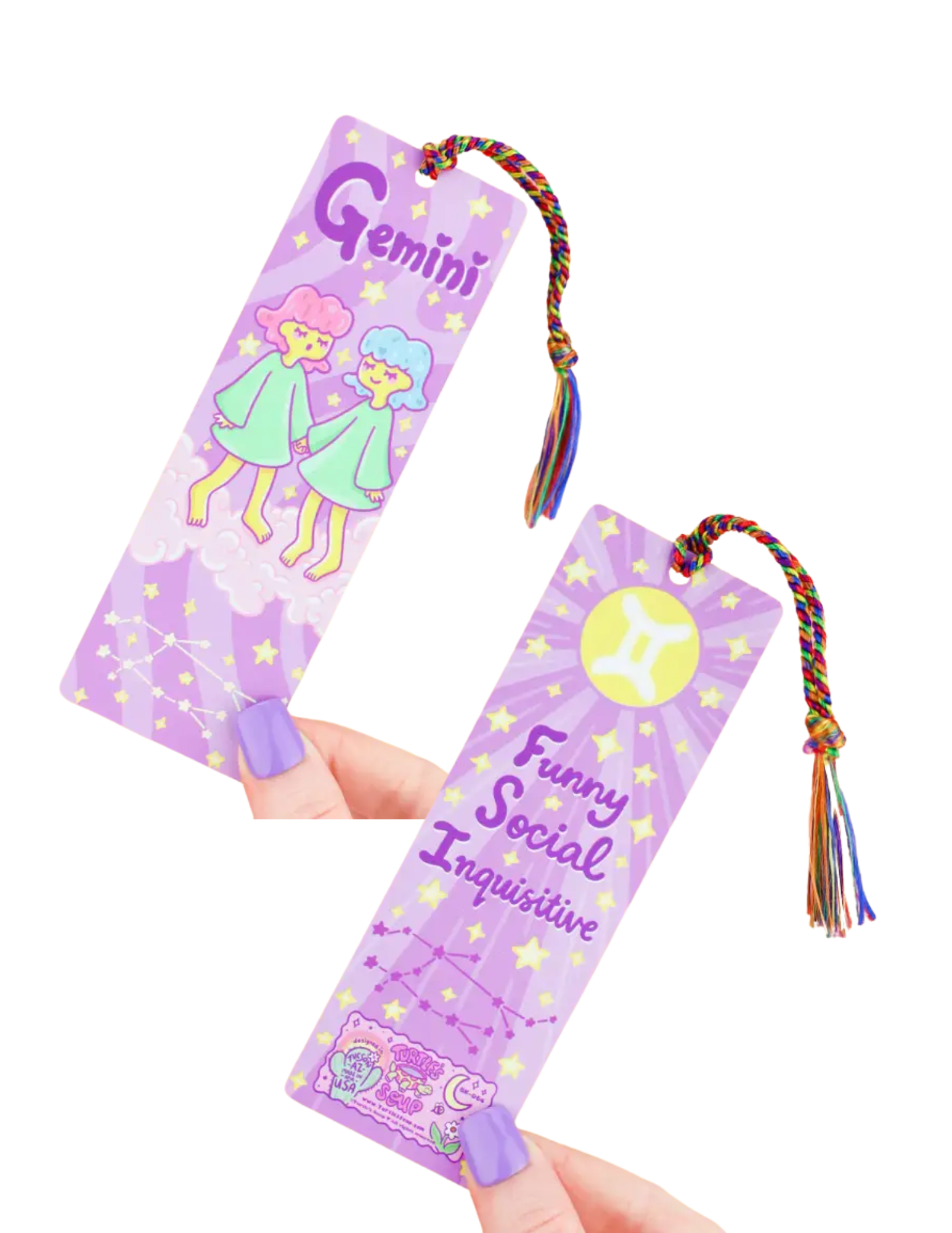Turtle's Soup Zodiac Bookmarks - Portage Bay Goods