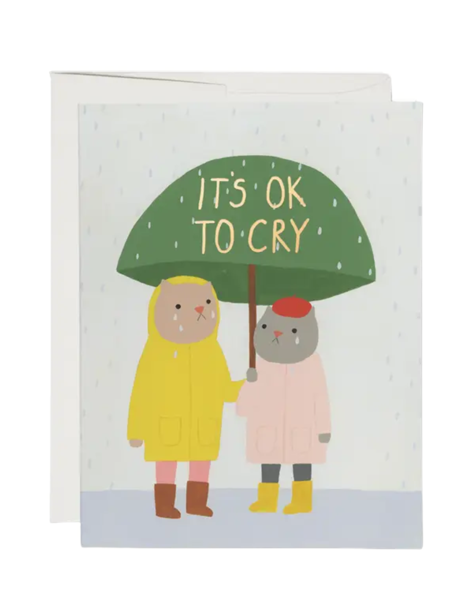 Sympathy Card - It's Ok to Cry - Portage Bay Goods