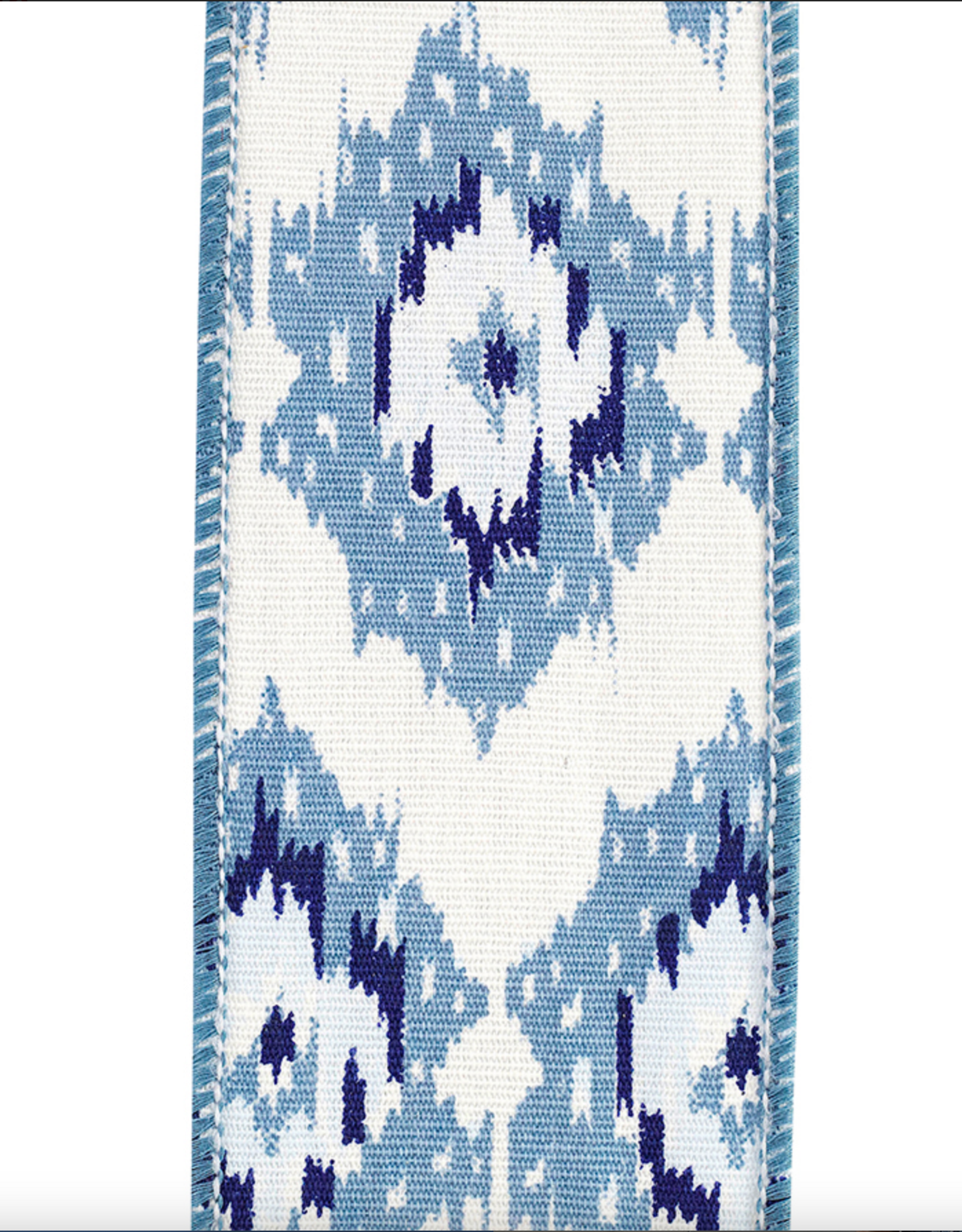 IKAT CANVAS WIRED EDGE RIBBON - 2.5" x 10 Yards - European Splendor®