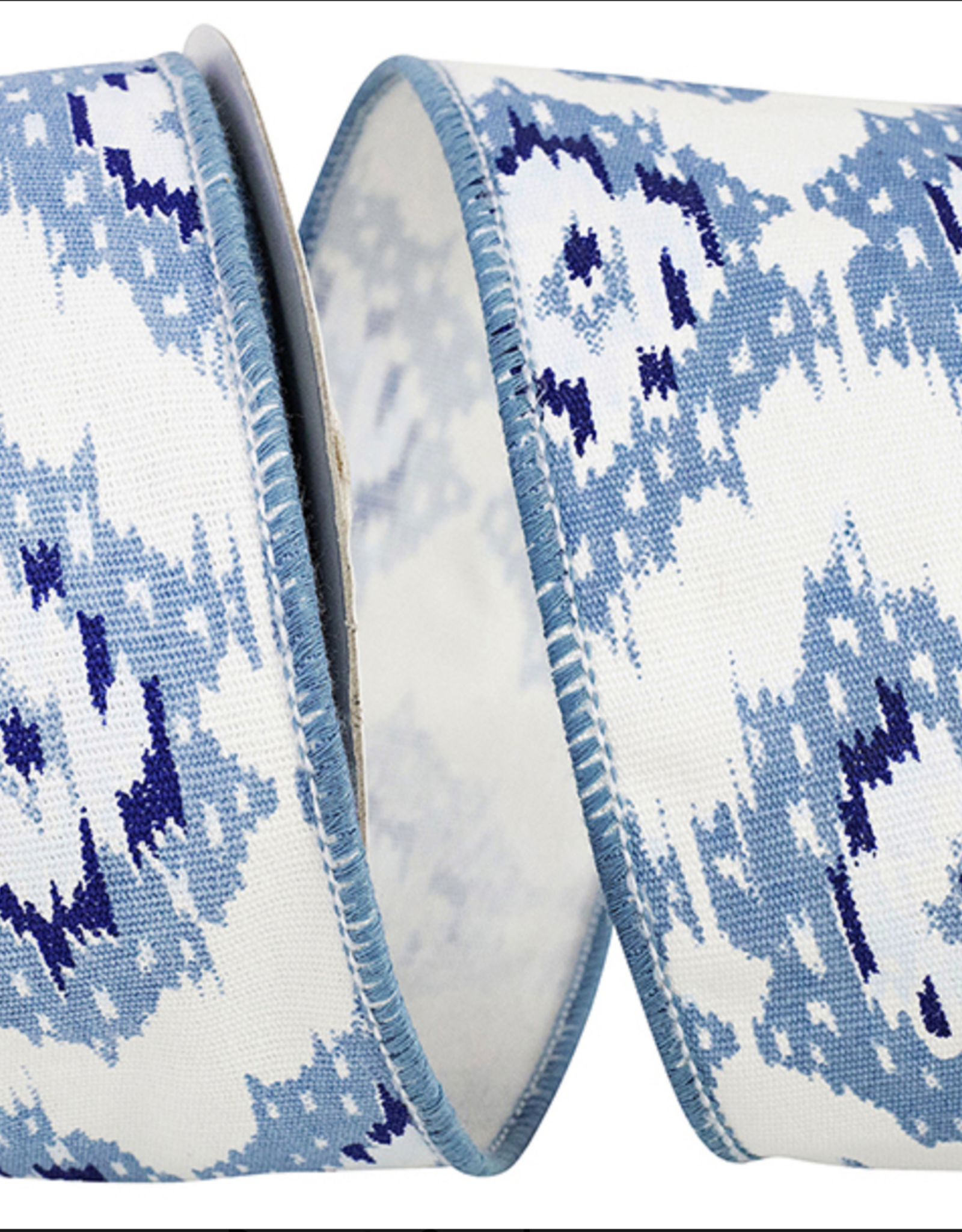IKAT CANVAS WIRED EDGE RIBBON - 2.5" x 10 Yards - European Splendor®