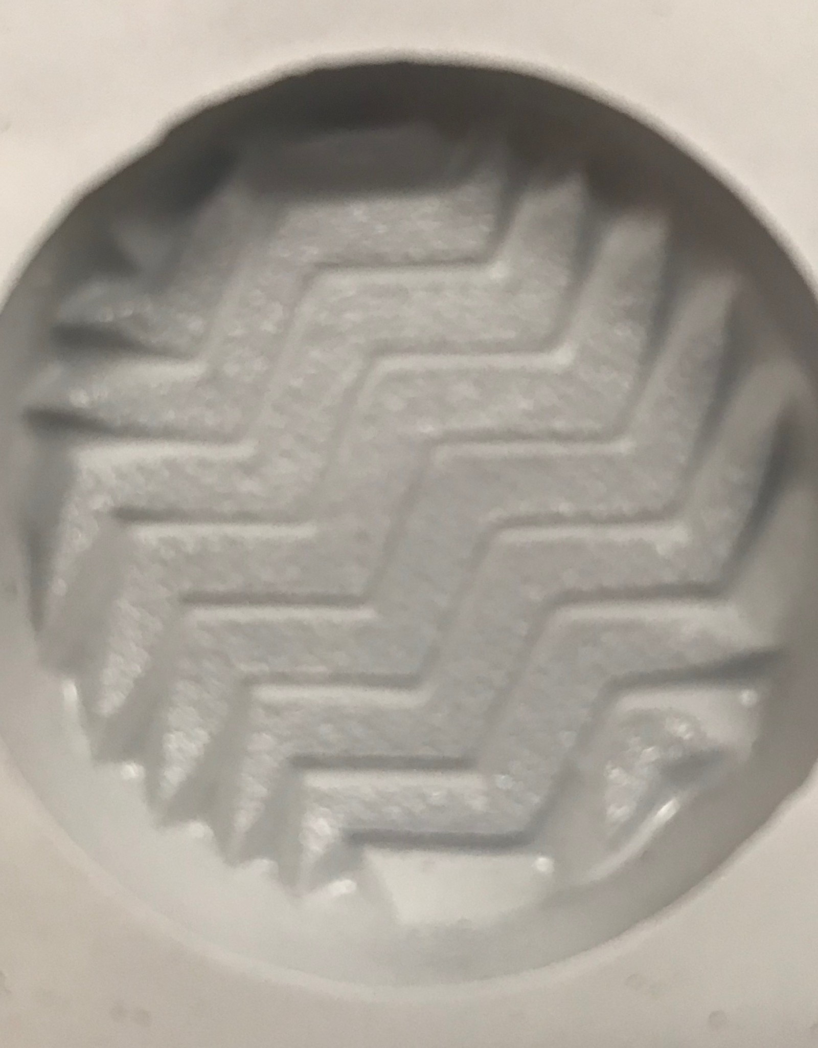 Voorhees Round (Chevron) Mint Mold - Sweet Baking Supply
