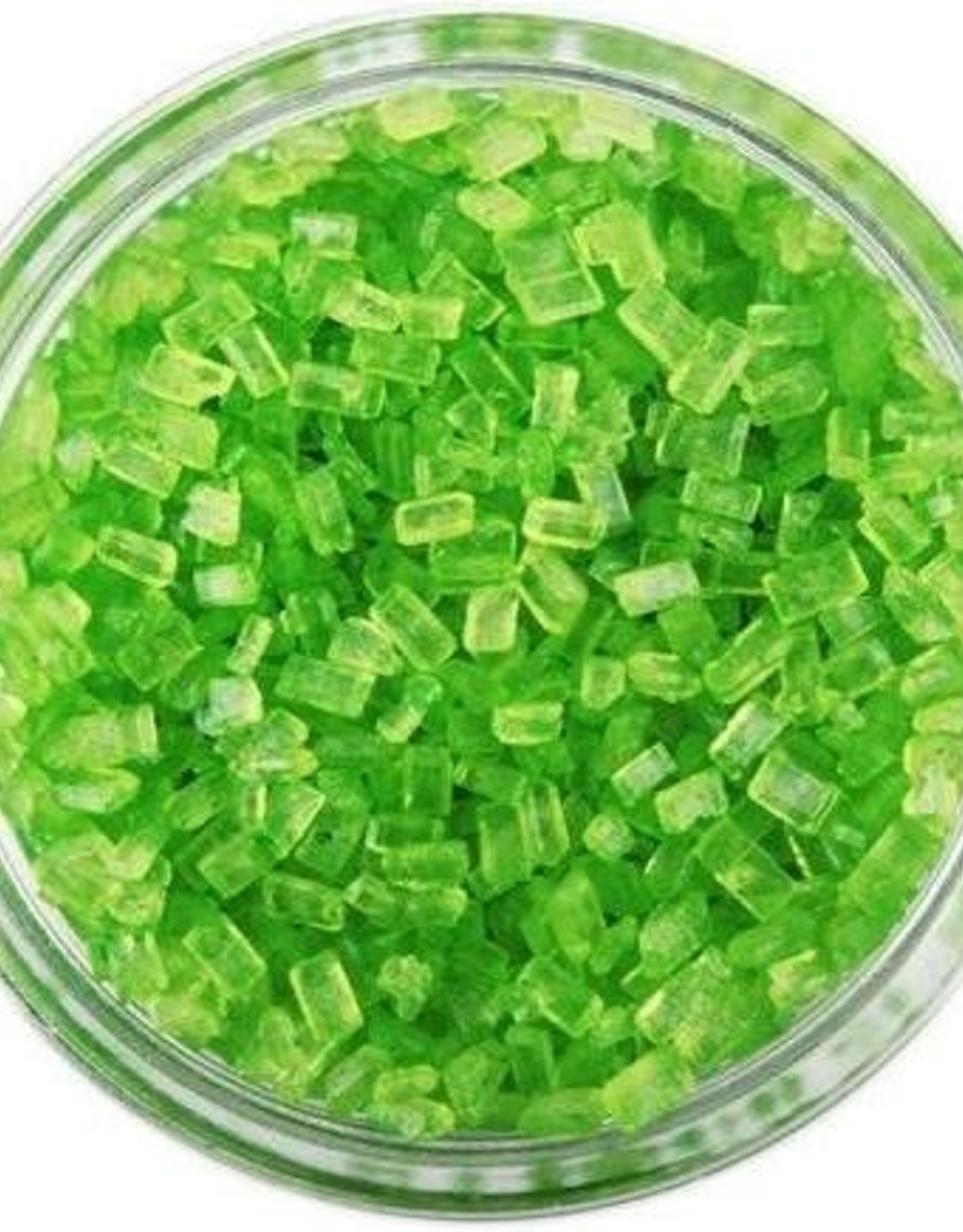 Green (Lime) Coarse Sugar - Sweet Baking Supply