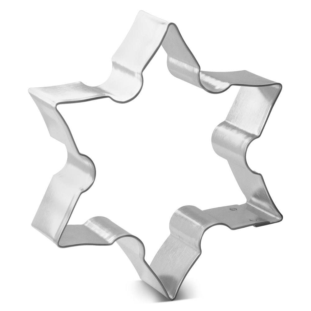 Snowflake/Ninja Star Cookie Cutter (3.5") - Sweet Baking Supply