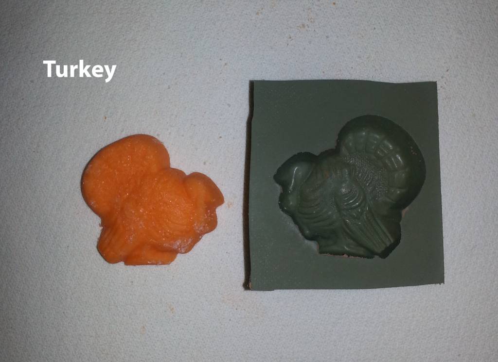 Turkey Mint Mold - Sweet Baking Supply