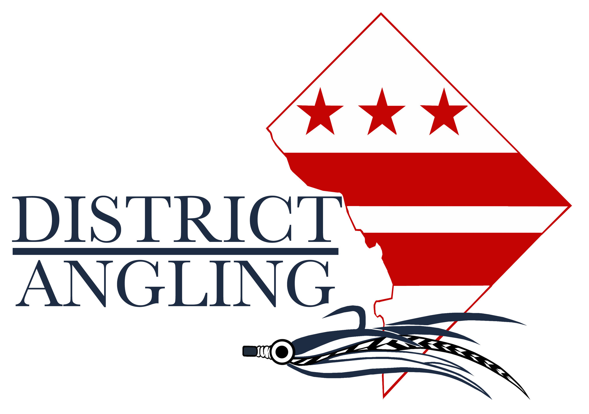 District Angling Logo Sticker - District Angling