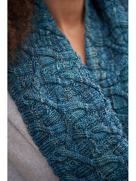 Malabrigo Under the Sea Cowl Kit - Wool and Company Fine Yarn Malabrigo Under the Sea Cowl Kit - Wool and Company Fine Yarn