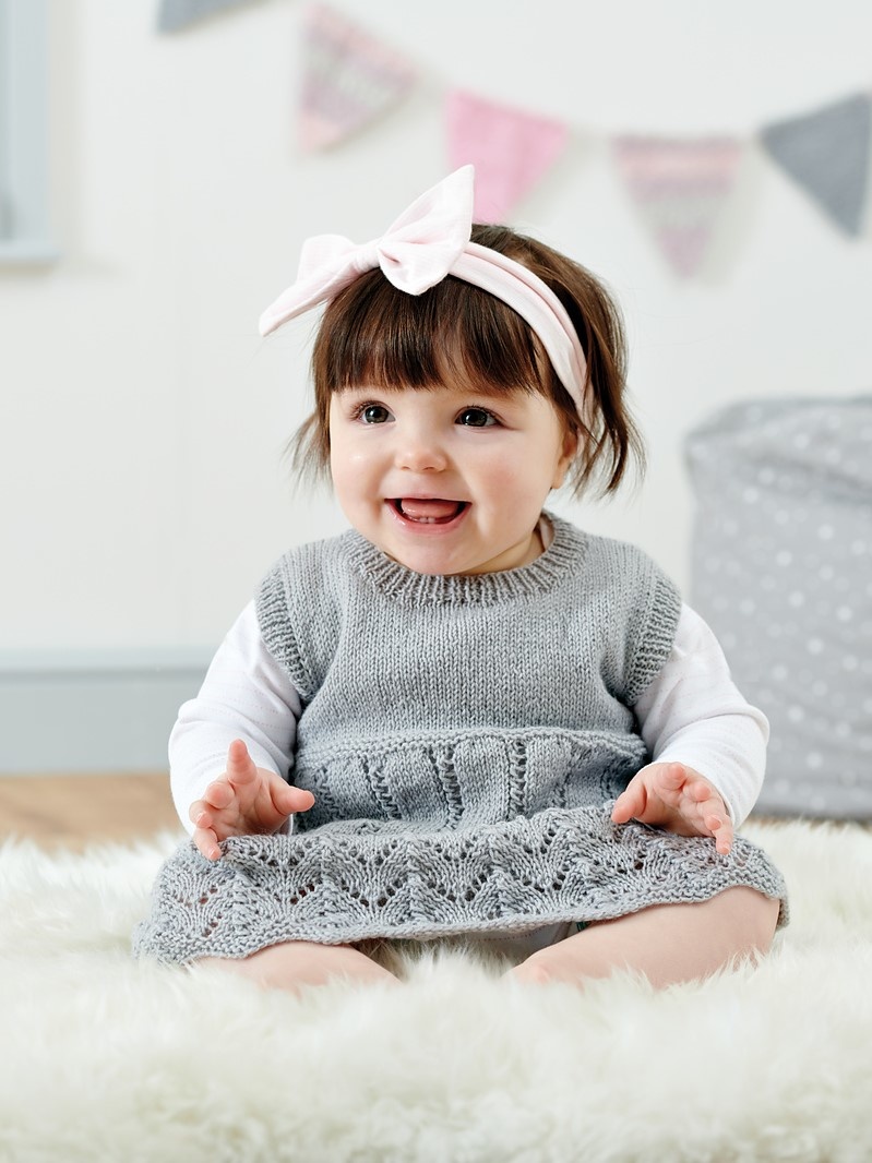 Twinkle Twinkle Lace Dress - Wool and Company Fine Yarn
