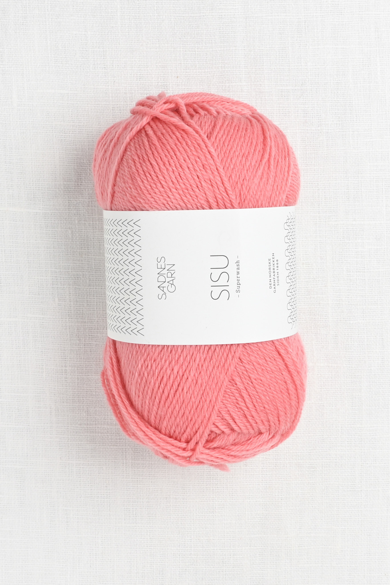 Sandnes Garn Sisu 4025 Coral - Wool and Company Fine Yarn