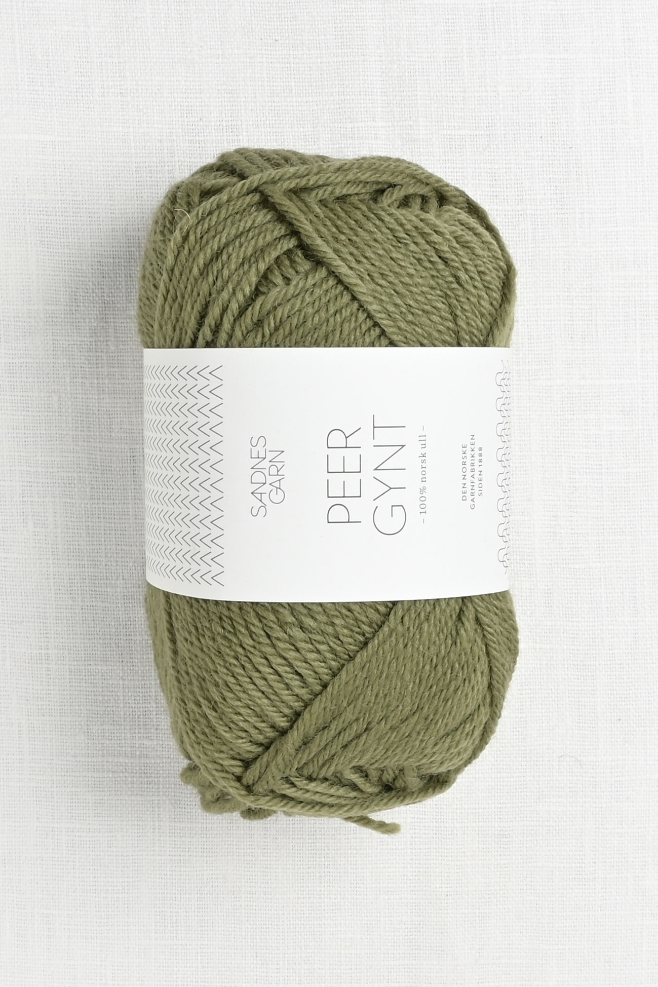 Sandnes Garn Peer Gynt 9364 Moss Green - Wool and Company Fine Yarn