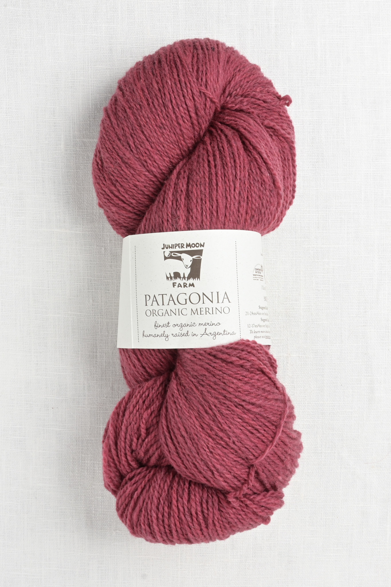 Juniper Moon Patagonia Organic Merino 120 Rose - Wool and Company Fine Yarn