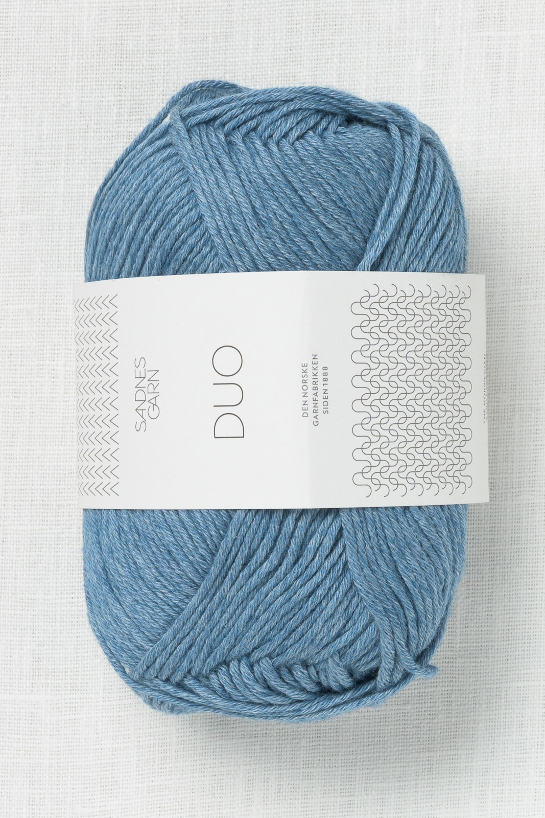 Sandnes Garn Duo 6033 Blue Jean - Wool and Company Fine Yarn