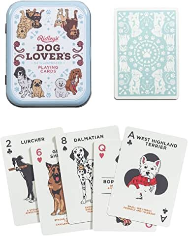 DOG LOVER PLAYING CARDS - THE TOY STORE