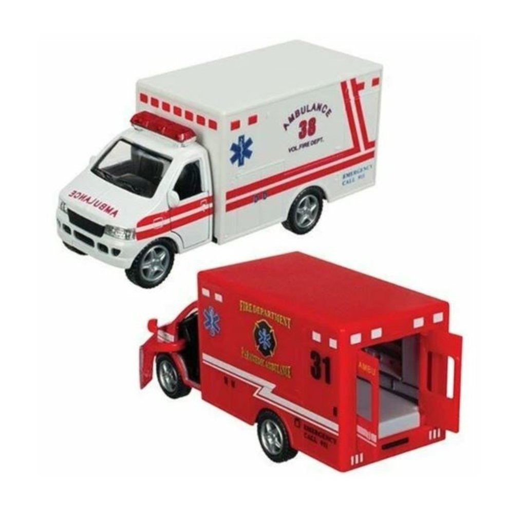 DIE CAST AMBULANCE - THE TOY STORE