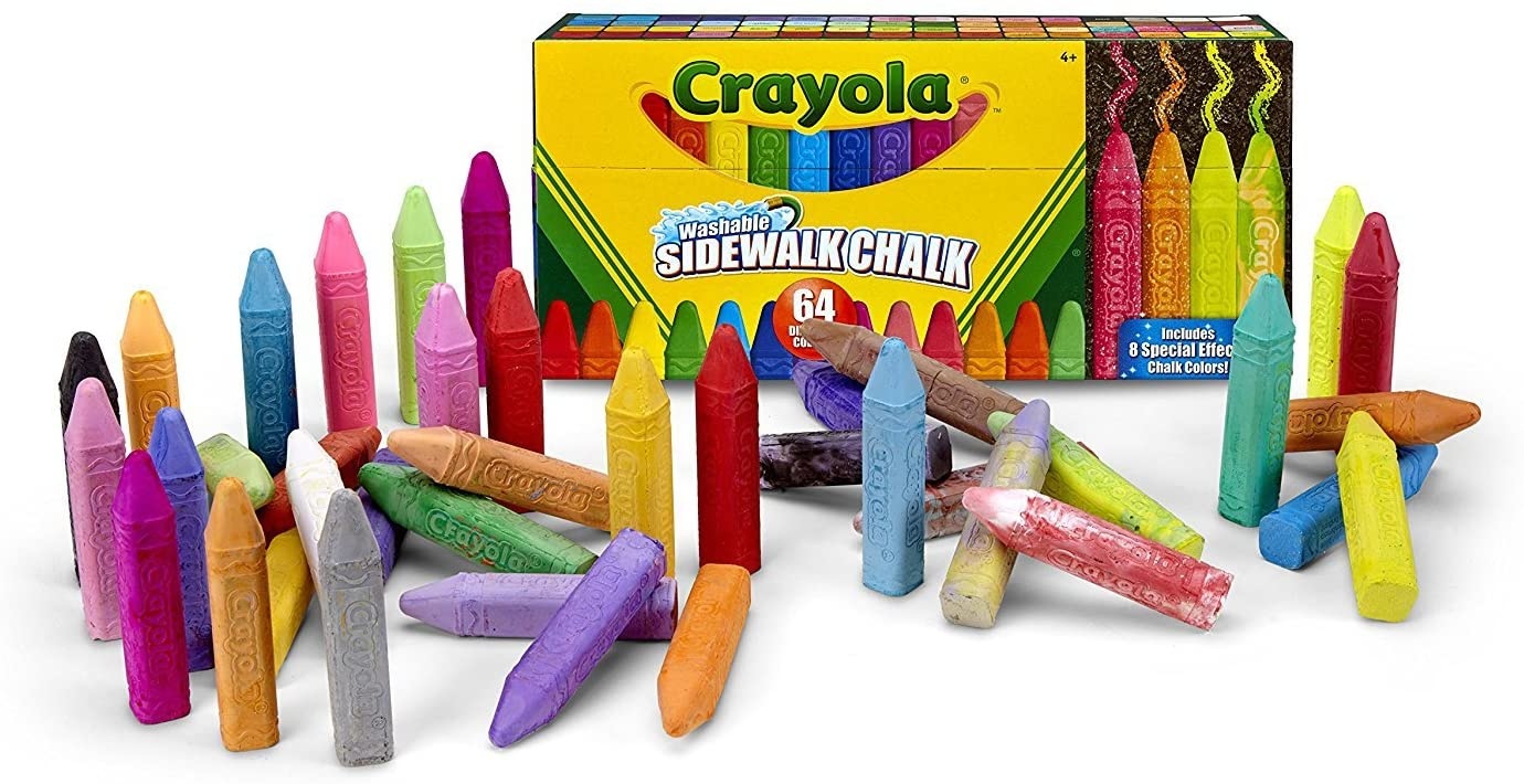 64 ULTIMATE SIDEWALK CHALK - THE TOY STORE