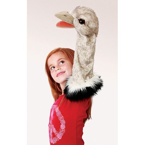 OSTRICH STAGE PUPPET FOLKMANIS - THE TOY STORE