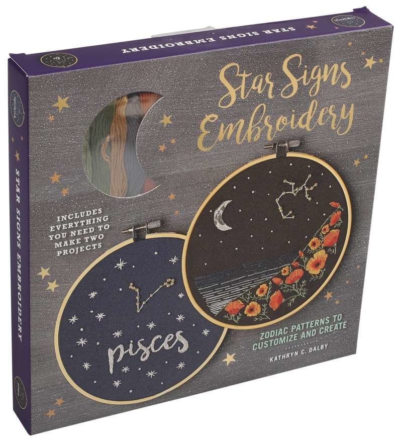 STAR SIGNS EMBROIDERY KIT - THE TOY STORE