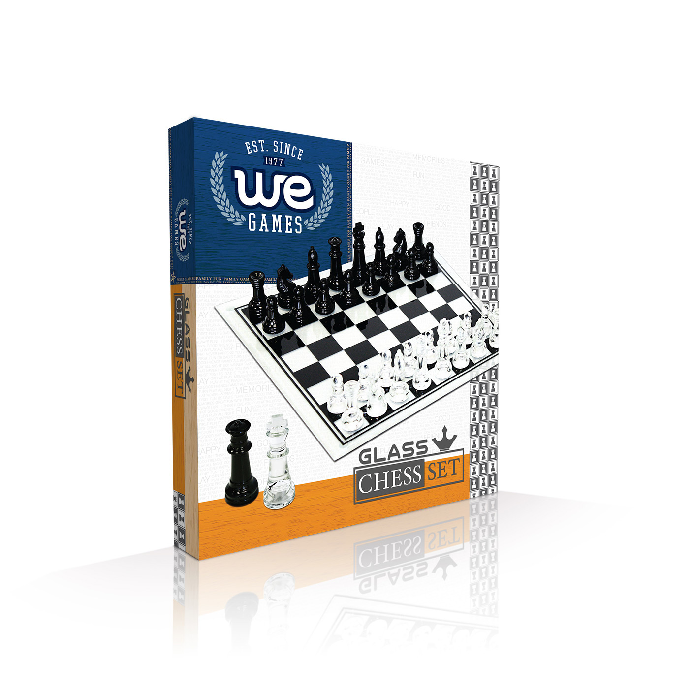 GLASS CHESS SET - THE TOY STORE