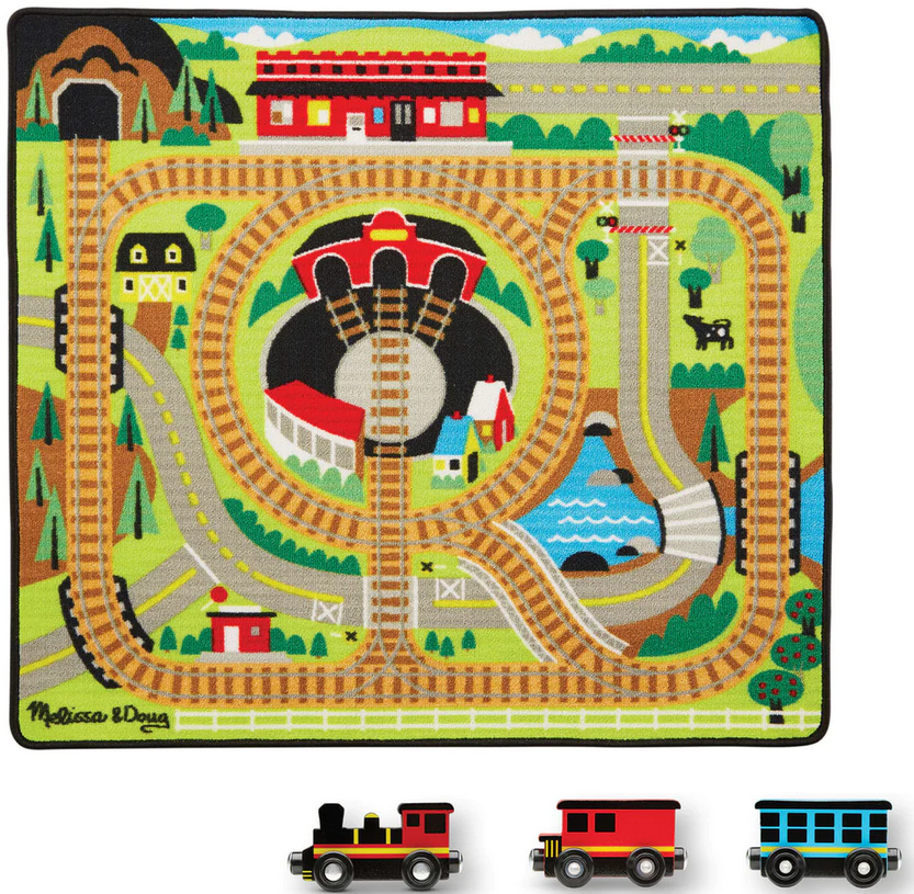 TRAIN RUG - THE TOY STORE