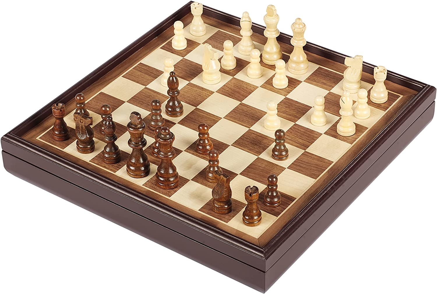 DELUXE WOODEN CHESS SET - THE TOY STORE