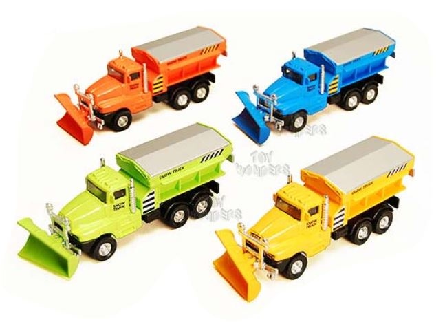 DIE CAST SNOW PLOW - THE TOY STORE