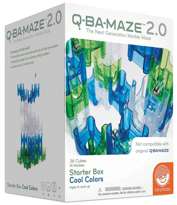 QBA MAZE STARTER BOX COOL COLORS - THE TOY STORE