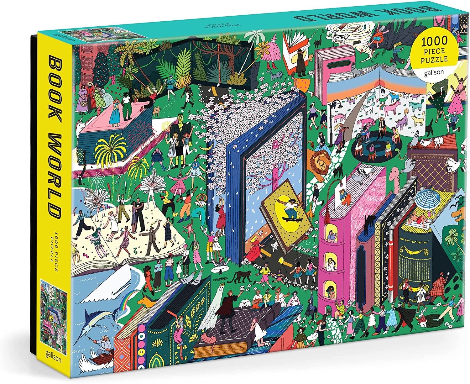 BOOK WORLD 1000 PC PUZZLE - THE TOY STORE