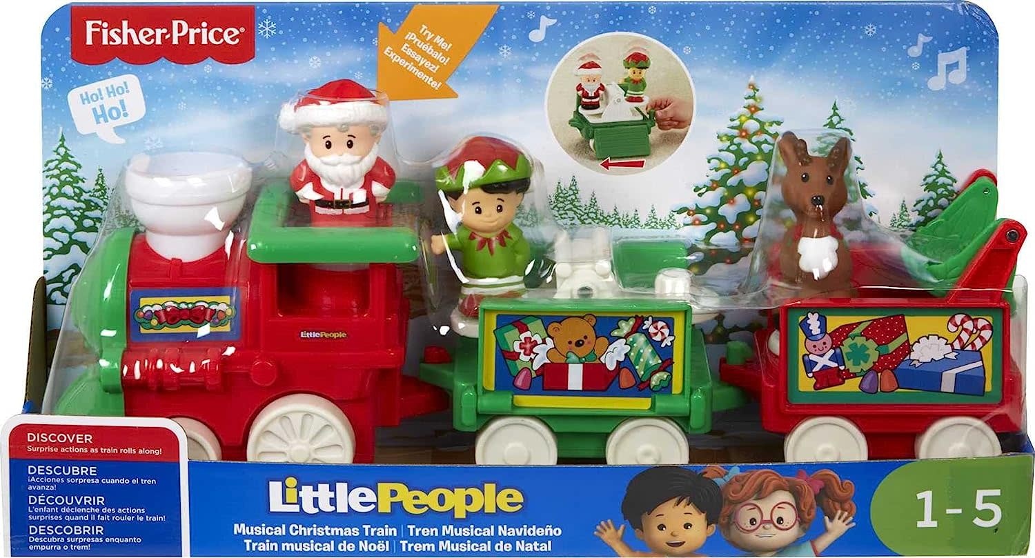 MUSICAL CHRISTMAS TRAIN - THE TOY STORE