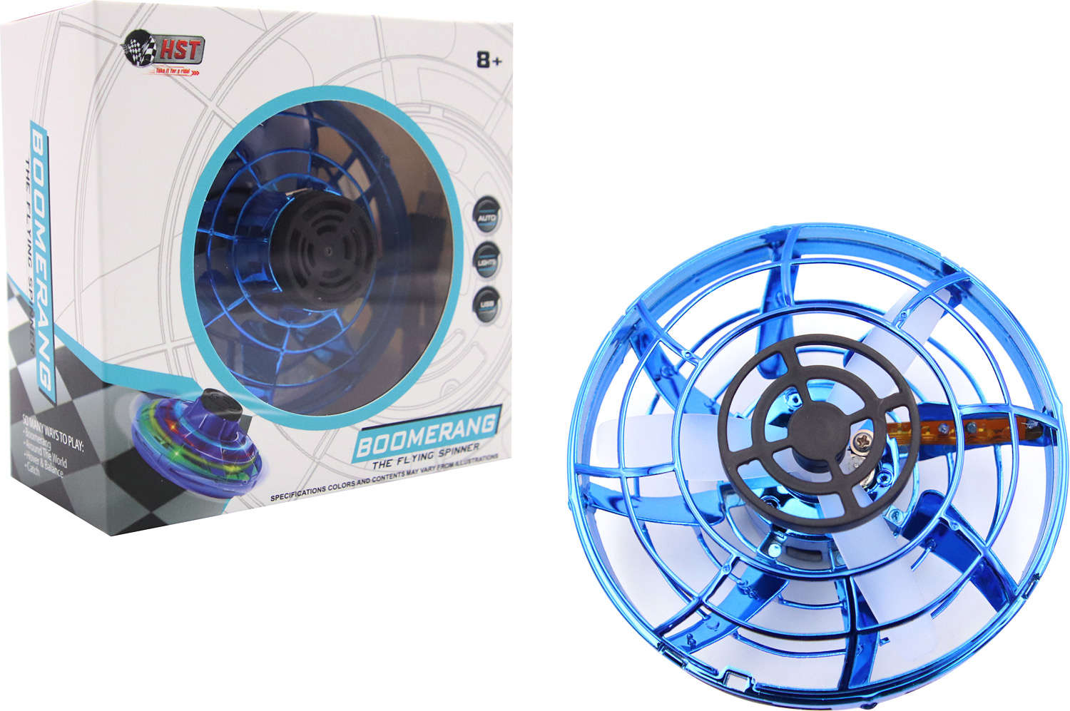 BOOMERANG THE FLYING SPINNER - THE TOY STORE