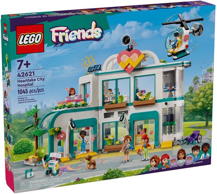Lego friends heartlake hospital store