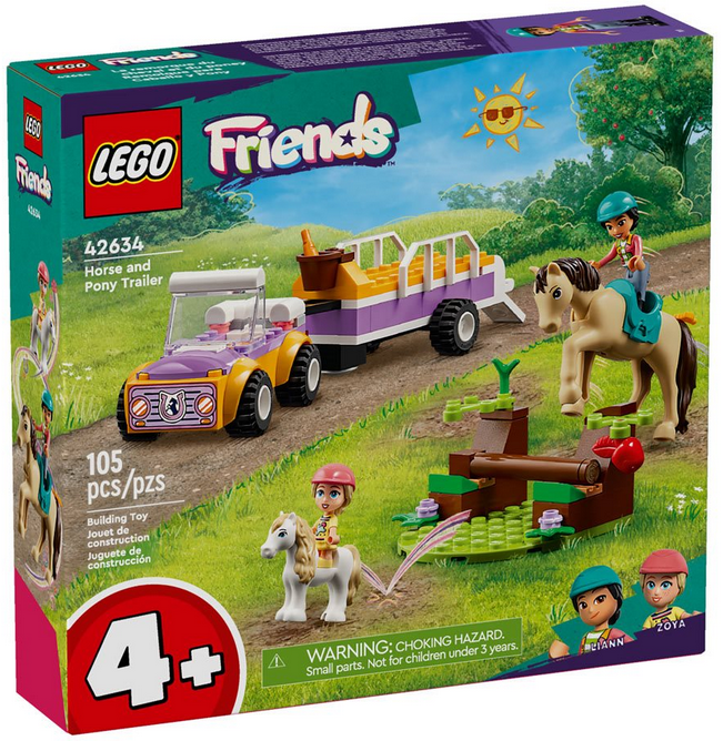 HORSE AND PONY TRAILER - THE TOY STORE