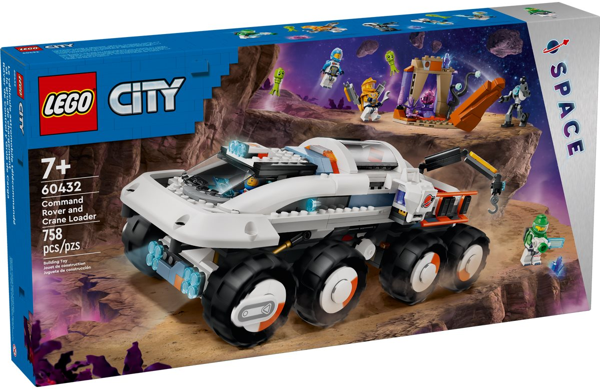 COMMAND ROVER AND CRANE LOADER - THE TOY STORE