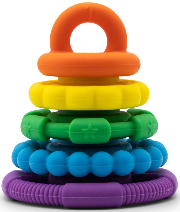 RAINBOW STACKER AND TEETHER - THE TOY STORE
