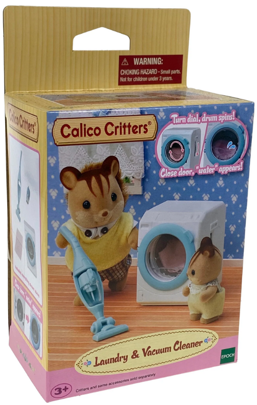 LAUNDRY & VACUUM CLEANER CALICO CRITTERS - THE TOY STORE
