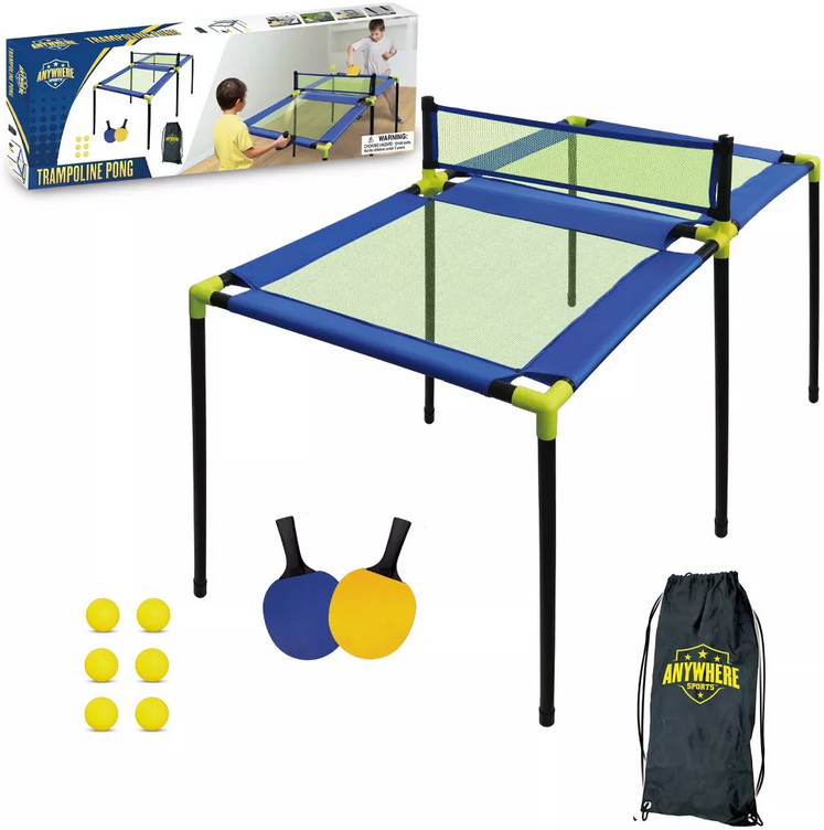TRAMPOLINE PONG - TABLE TENNIS SET - THE TOY STORE