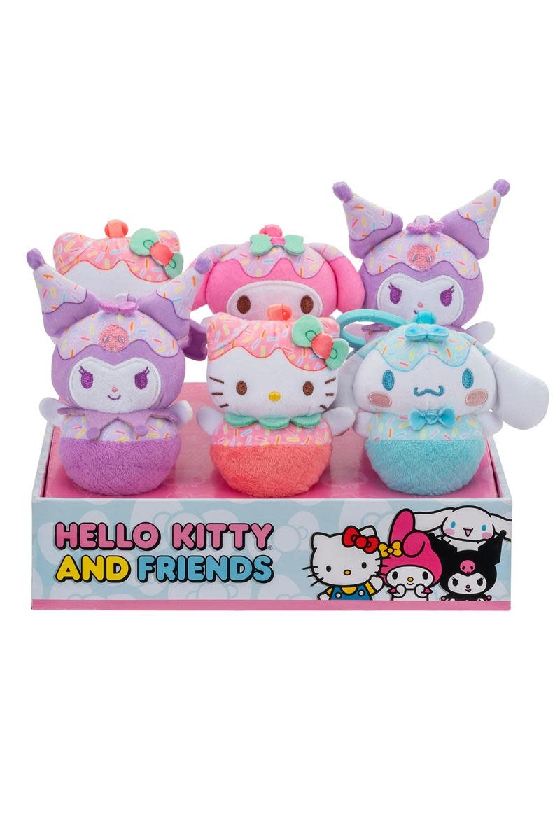 HELLO KITTY CLIP ON PLUSH - THE TOY STORE