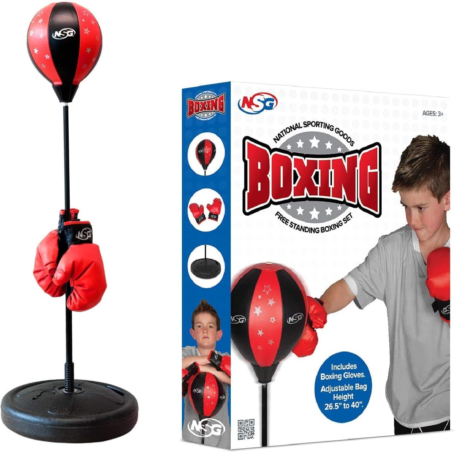FREE STANDING BOXING SET - THE TOY STORE