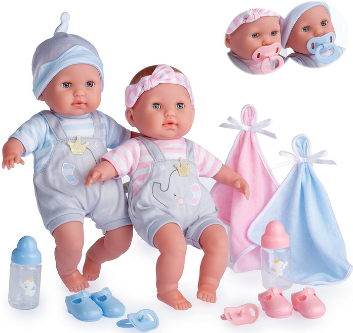BABY DOLL TWINS GIFT SET - THE TOY STORE