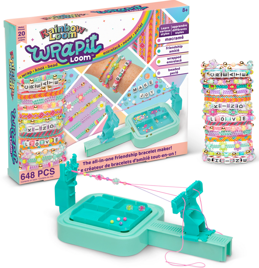 WRAPIT LOOM FRIENDSHIP BRACELET MAKER - THE TOY STORE