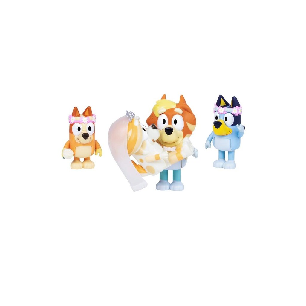 BLUEY 4 PACK FIGURES - THE TOY STORE
